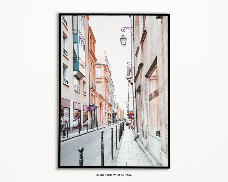 Shop Paris Street Travel Wall Art Themed Decor - Paris Chic Style
