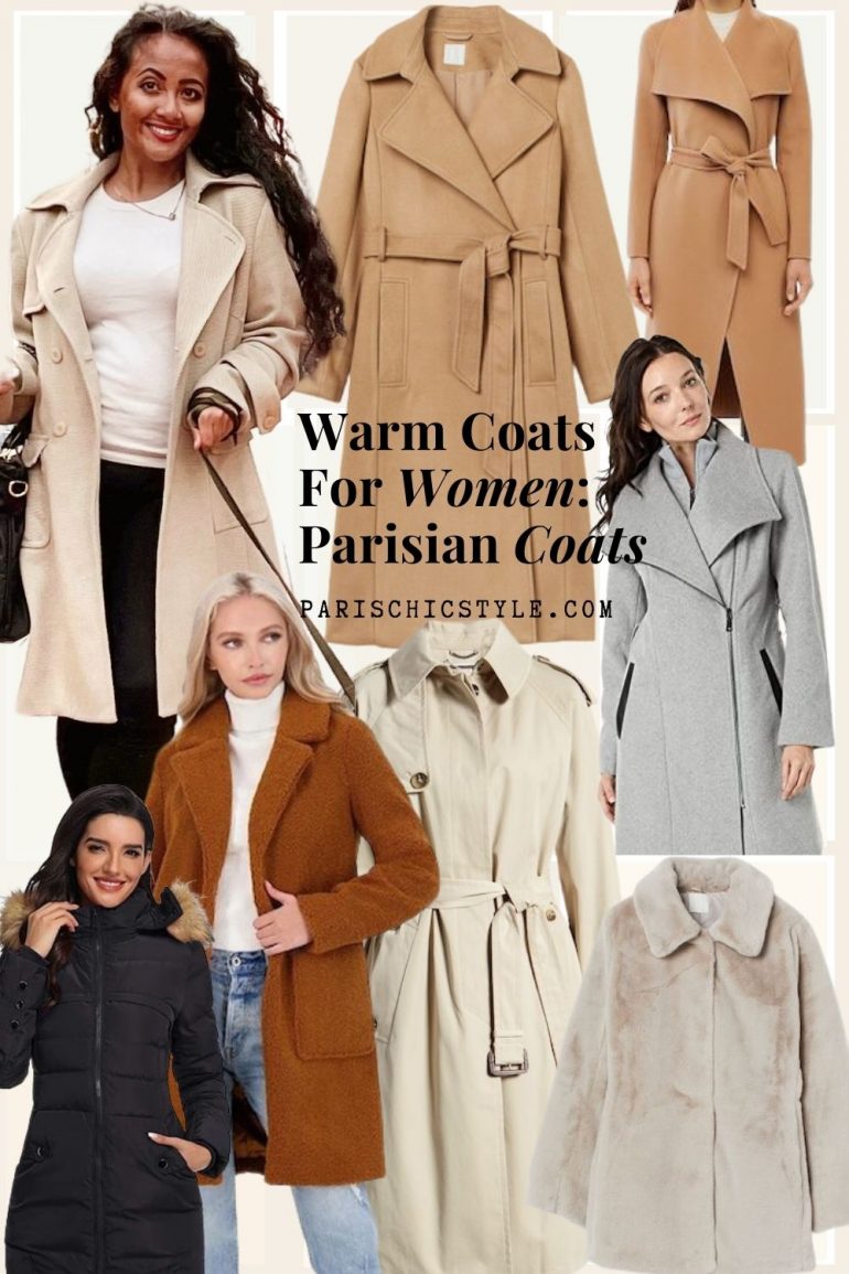39 Best Winter Coats For Women Parisian Style: Affordable, Warm, Stylish